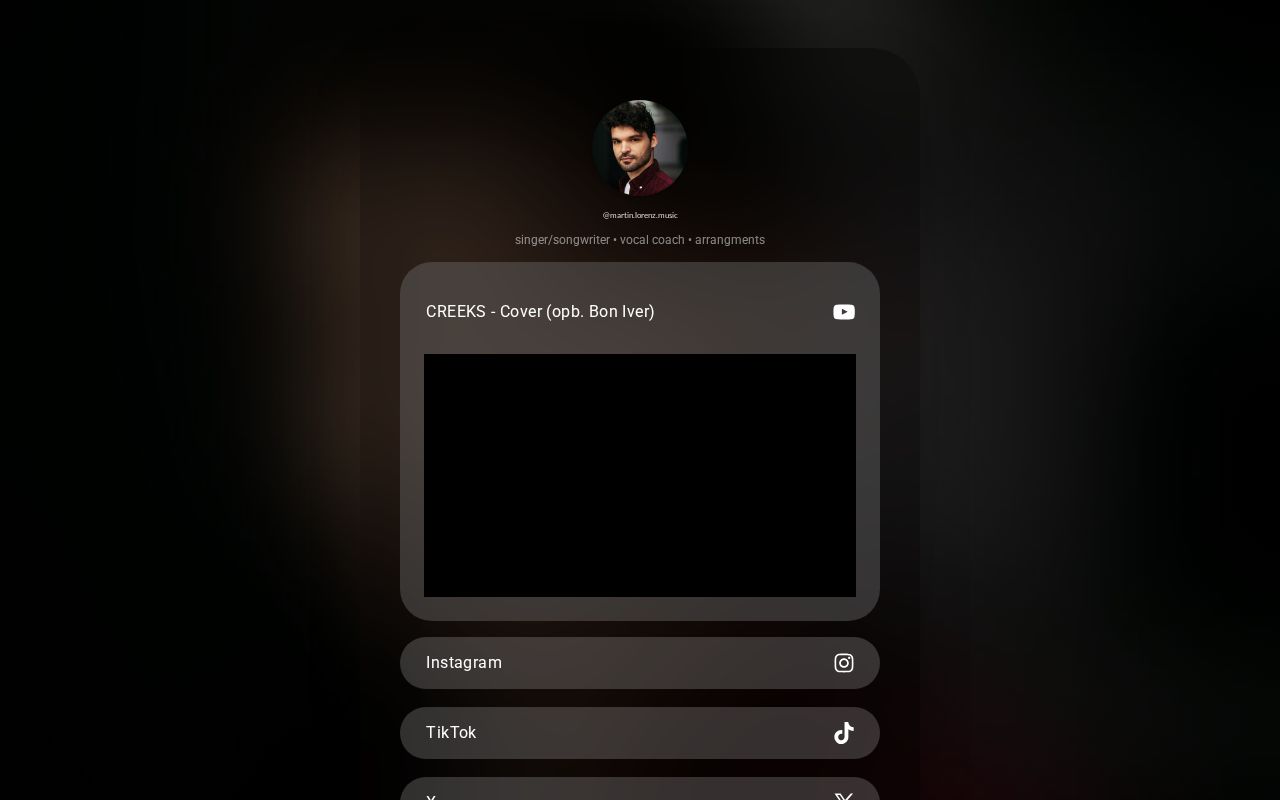 Martin Lorenz - Linktree